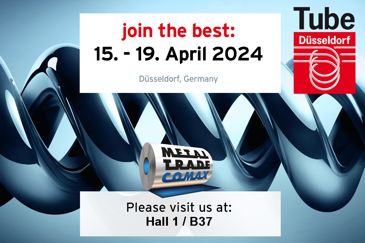 TUBE Dusseldorf 2024 | METAL TRADE COMAX, a.s.